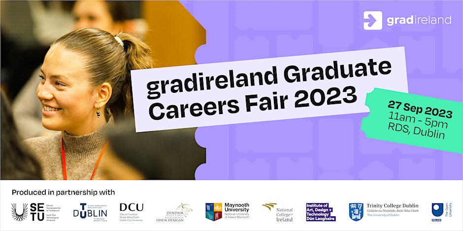 Ireland's largest Graduate Careers fair is back - 27 September 2023